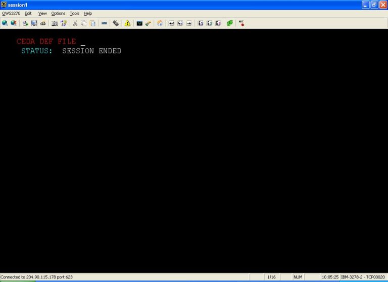Useful CICS Commands with Screens - TekDoze